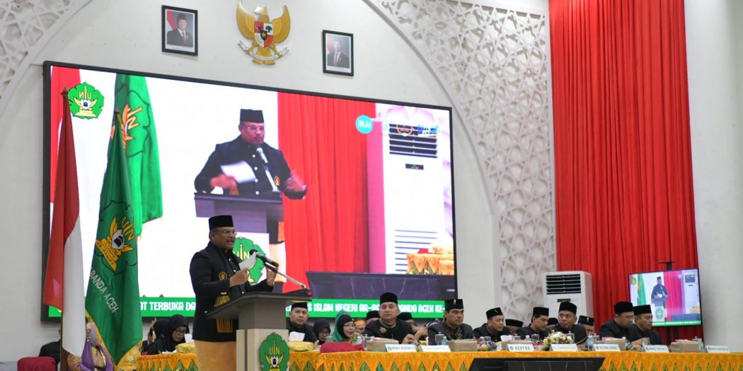 Pj Gubernur Safrizal Dorong UIN Ar-Raniry Jadi Universitas Kelas Dunia di Milad ke-61