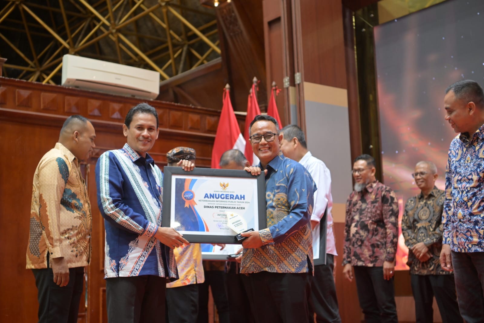 26 SKPA Raih Penghargaan Keterbukaan Informasi Publik 2024